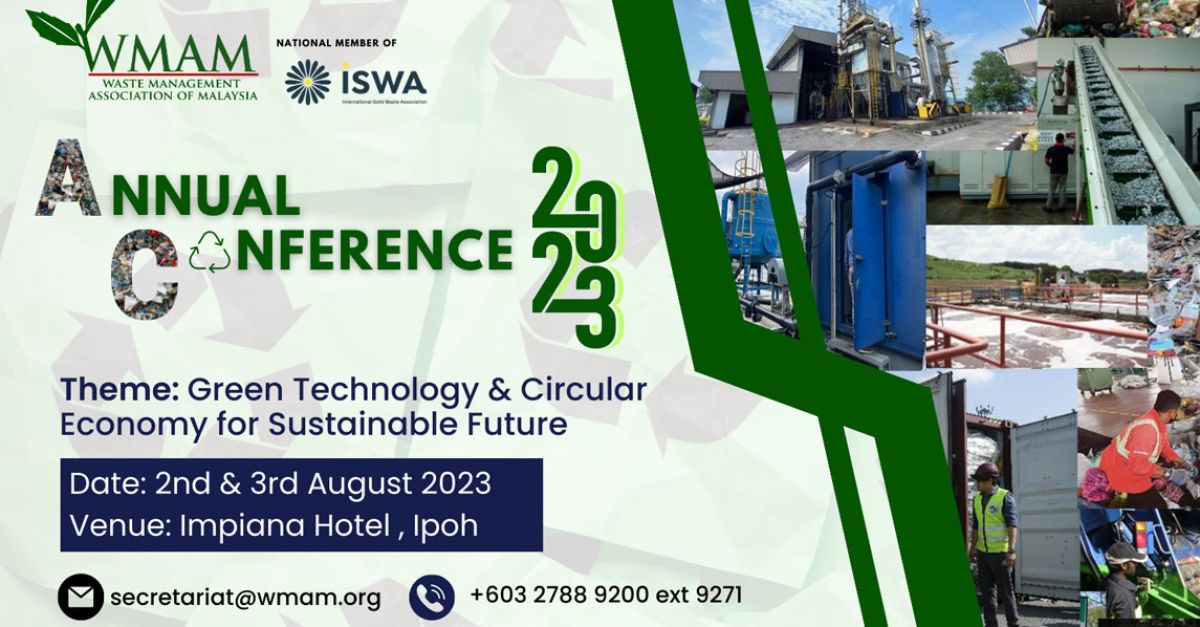 Waste Management Association of Malaysia (WMAM) Annual Conference 2023